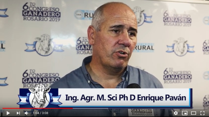 Ing. Agr. Enrique Pavan 6to Congreso Ganadero Rosario 2019 - Congreso ...